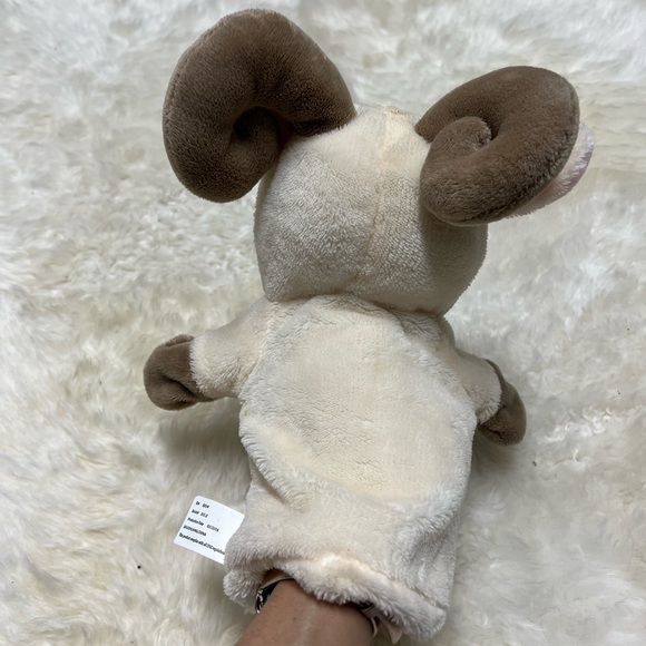 Kellytoy | Toys | Kellytoy Ram Hand Puppet Cream Brown 1 Blue Glitter ...